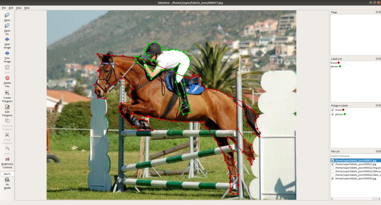 使用labelme进行图像语义分割、实例分割标注 – yatenglg